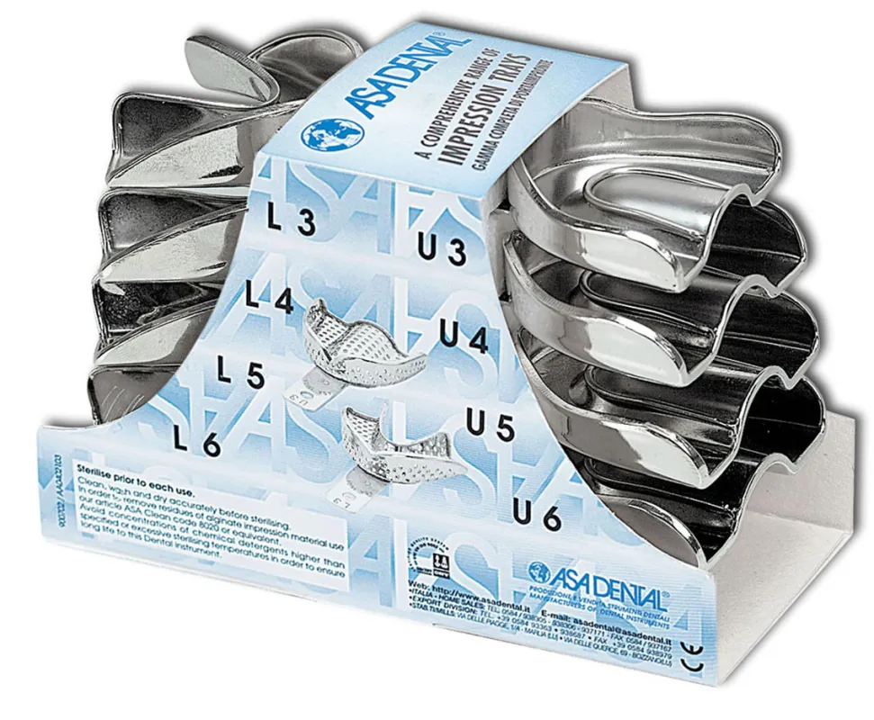 A S2807A/8 PORTAIMPRONTE INOX PERMA-LOCK 8PZ. | Umbra