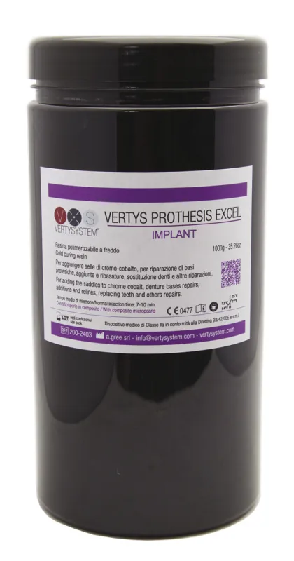 VERTYS PROTHESIS EXCEL IMPLANT 1KG. | Umbra