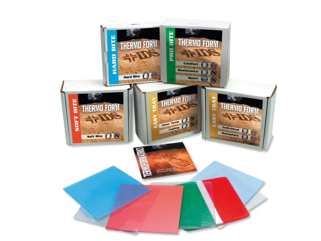 THERMO FORM HARD BITE DRY PACK 1,5MM.QUADRATA 10PZ | Umbra